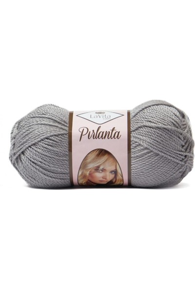 Lavita Pırlanta El Örgü Ipliği 100 gr 225 Metre Gri 2771