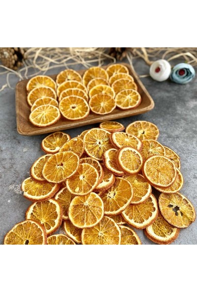 Cappadocia Dried Kurutulmuş Portakal Dilimleri %100 Doğal 100GR