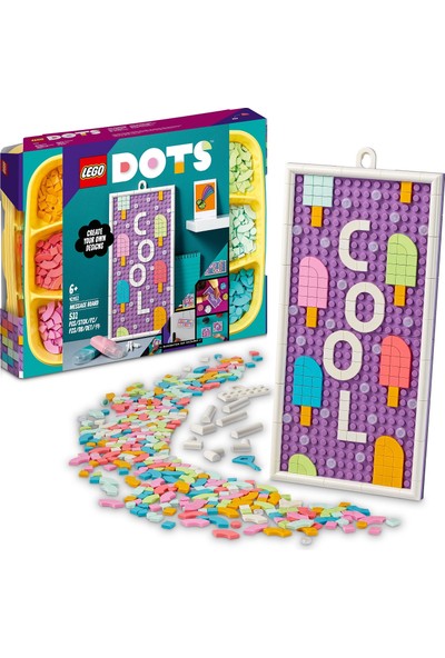 LEGO Dots Mesaj Panosu 41951 - Çocuklar Için Kendin Yap Oyuncak Yapım Seti (531 Parça) LEGO Dots Mesaj Panosu 41951 - Çocuklar Için Kendin Yap Oyuncak Yapım Seti (531 Parça)