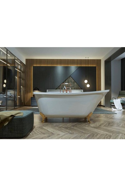 Albero Home Albero Spa Havuz ( Altın Ayak ) 169X88 Albero Home Albero Spa Havuz ( Altın Ayak ) 169X88