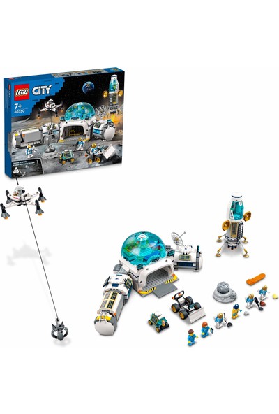 LEGO® City Ay Araştırma Üssü 60350 - Çocuklar Için Yaratıcı Oyuncak Yapım Seti (786 Parça) LEGO® City Ay Araştırma Üssü 60350 - Çocuklar Için Yaratıcı Oyuncak Yapım Seti (786 Parça)
