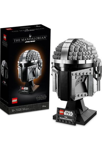 LEGO Lego® Star Wars™ Mandalorian™ Kaskı 75328 - Yetişkinler Için Koleksiyonluk Sergileme Modeli Yapım Seti (584 Parça) LEGO Lego® Star Wars™ Mandalorian™ Kaskı 75328 - Yetişkinler Için Koleksiyonluk Sergileme Modeli Yapım Seti (584 Parça)
