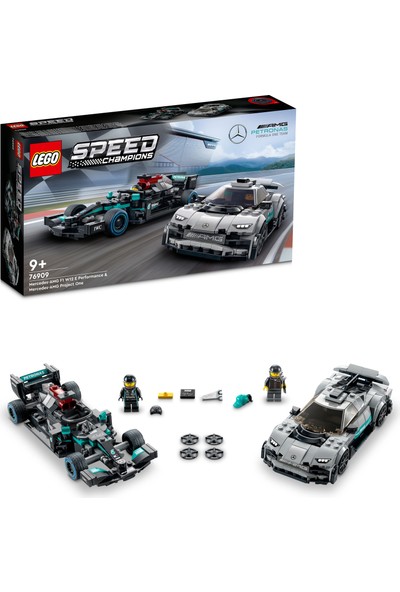 LEGO® Speed Champions Mercedes-Amg F1 W12 E Performance ve Mercedes-Amg Project One 76909 - 9 Yaş ve Üzeri Için Oyuncak Model Yapım Seti (564 Parça) LEGO® Speed Champions Mercedes-Amg F1 W12 E Performance ve Mercedes-Amg Project One 76909 - 9 Yaş ve Üzeri Için Oyuncak Model Yapım Seti (564 Parça)