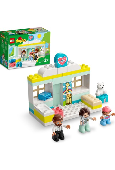 LEGO® Duplo® Kurtarma Doktor Muayenesi 10968 - 2 Yaş ve Üzeri Okul Öncesi Çağındaki Çocuklar Için Eğitici Tıp Merkezi Oyuncak Yapım Seti (34 Parça) LEGO® Duplo® Kurtarma Doktor Muayenesi 10968 - 2 Yaş ve Üzeri Okul Öncesi Çağındaki Çocuklar Için Eğitici Tıp Merkezi Oyuncak Yapım Seti (34 Parça)
