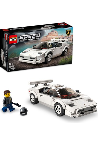 LEGO® Speed Champions 76908 Lamborghini Countach (262 Parça) LEGO® Speed Champions 76908 Lamborghini Countach (262 Parça)