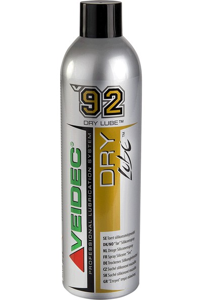 Veidec Dry Lube Kuru Yağlama Sprey 500 ml Veidec Dry Lube Kuru Yağlama Sprey 500 ml