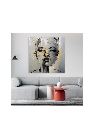 Ess Hobby Esshobby Kadın Kanvas Tablo