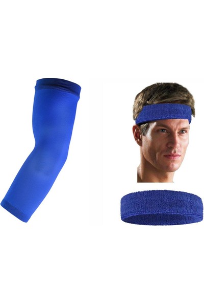 Schmilton 1 Çift Basketbol Kolluğu + Havlu Saç Bandı