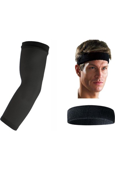 Schmilton 1 Çift Basketbol Kolluğu + Havlu Saç Bandı