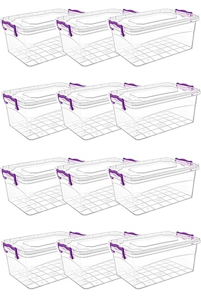 Favilla 12,li Kilitli Saklama Kabı 2 Lt (12 Adet) Favilla 12,li Kilitli Saklama Kabı 2 Lt (12 Adet)