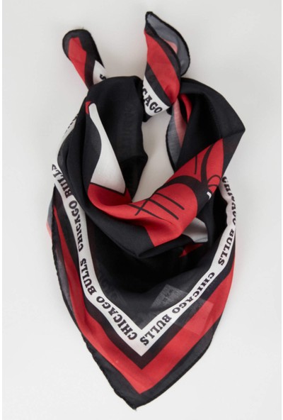 DeFacto Erkek NBA Chicago Bulls Lisanslı Fular W8775AZ22SM DeFacto Erkek NBA Chicago Bulls Lisanslı Fular W8775AZ22SM