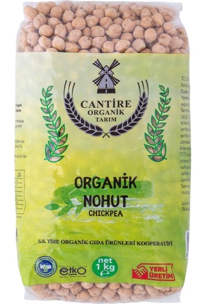 Tire Organik Kooperatifi Cantire Organik Nohut 1 kg