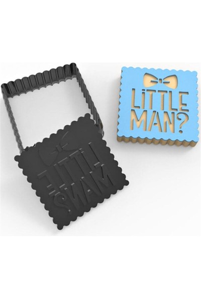 Kurabiye Damga & Kesici Set Kare