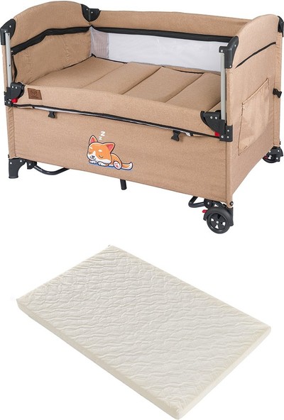 Mamma Shiba Anne Yanı Park Yatak Beşik 70 x 110 cm ( Sünger Yatak Hediyeli ) Mamma Shiba Anne Yanı Park Yatak Beşik 70 x 110 cm ( Sünger Yatak Hediyeli )