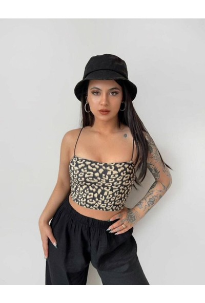 Bayan Kısa Ipli Askılı Crop Bayan Kısa Ipli Askılı Crop