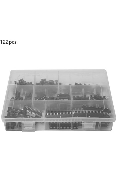 Guangdong Spirit 122 Adet 2.54MM Ic Soket Adaptörü Dıp-8 6 14 16 18 24 28 40PINS Elektronik Komponent Konnektörü Df Guangdong Spirit 122 Adet 2.54MM Ic Soket Adaptörü Dıp-8 6 14 16 18 24 28 40PINS Elektronik Komponent Konnektörü Df