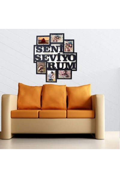 Mesaglass Resim Çerçevesi-Dekoratif Duvar Ahşap Resim Çerçevesi