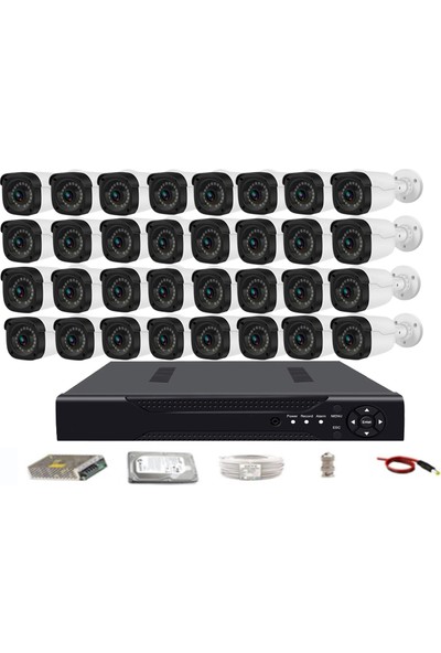 Yıldırım Group 32'li 5mp Sony LENSLİ+H265 Kayıt Cihazı Full Paket Yıldırım Group 32'li 5mp Sony LENSLİ+H265 Kayıt Cihazı Full Paket