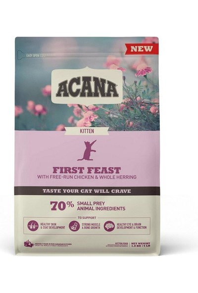 Acana First Feast Kitten Yavru Kedi Maması 1,8kg