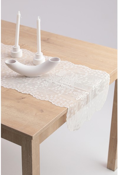 Favora Örme Desenli Runner 40X150 - Bej Favora Örme Desenli Runner 40X150 - Bej
