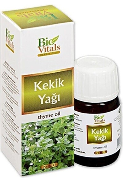 Bio Vitals Kekik Yağı 20ML Bio Vitals Kekik Yağı 20ML