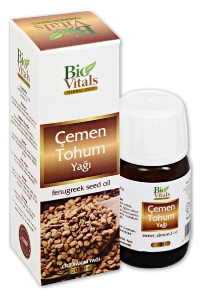 Bio Vitals Çemen Tohumu Yağı 20ML