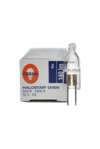 Osram Halostar Oven Ac 12V 10 Watt G4 Duy Sarı Işık Fırın 200 Derece Kapsül Ampül Osram Halostar Oven Ac 12V 10 Watt G4 Duy Sarı Işık Fırın 200 Derece Kapsül Ampül