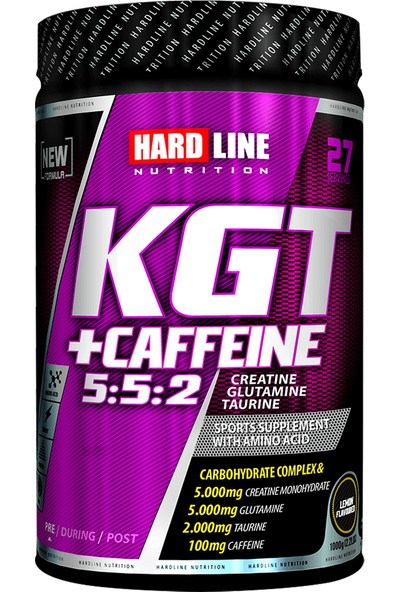 Olimp Hardline Kgt + Caffein 1000 gr