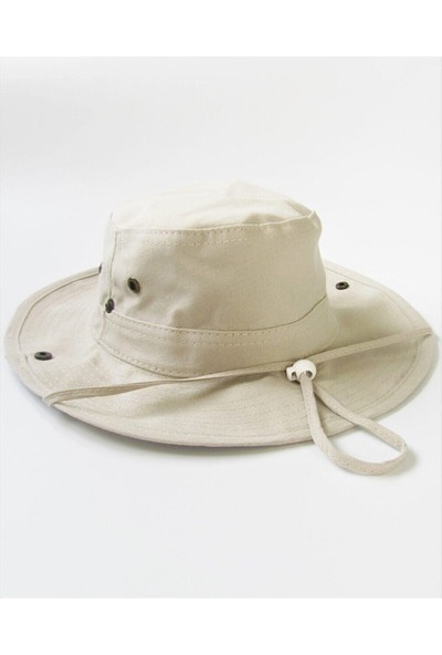 Salar Ticaret Salarticaret Bej Katlanabilir Safari Şapkası