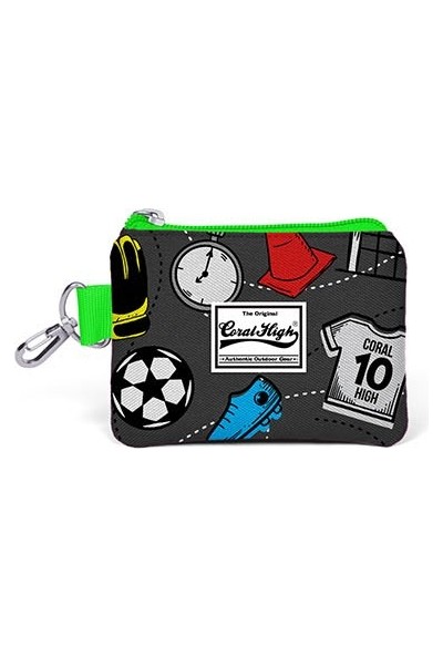Erkek Çocuk Coral High Football Bozuk Para Cüzdanı 21734 Erkek Çocuk Coral High Football Bozuk Para Cüzdanı 21734