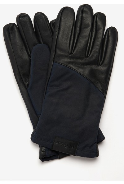 Barbour Hebden Leather Eldiven Siyah