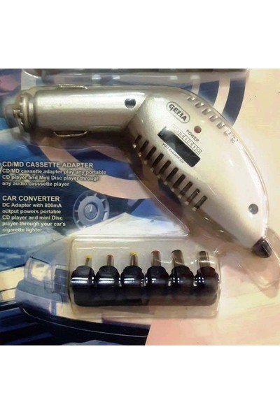 Unıversal 1,5-12 Volt 800 Ma Ayarlı Oto Çakmak Adaptör Unıversal 1,5-12 Volt 800 Ma Ayarlı Oto Çakmak Adaptör