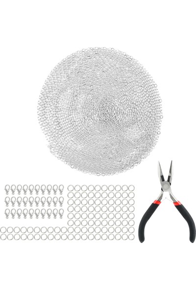 Catteo 15M 2mm 30 Parça Kolye Tasarlama Seti (Yurt Dışından) Catteo 15M 2mm 30 Parça Kolye Tasarlama Seti (Yurt Dışından)