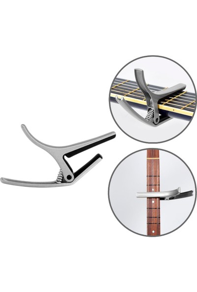 Extreme Enstrüman Kaposu Kelepçesi Extreme Gümüş Rengi XGC97SL