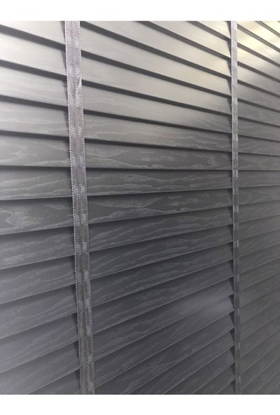 Techstorperde 25mm Damarlı Siyah Polywood Ahşap Jaluzi Techstorperde 25mm Damarlı Siyah Polywood Ahşap Jaluzi