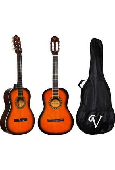 Victoria Klasik Gitar Seti Kılıf ve Pena Hediyeli 3/4 CG160SB Victoria Klasik Gitar Seti Kılıf ve Pena Hediyeli 3/4 CG160SB