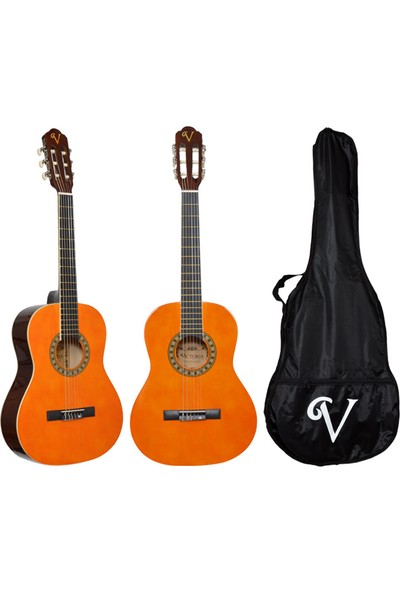 Victoria Klasik Gitar Seti Kılıf ve Pena 3/4 CG160Y Victoria Klasik Gitar Seti Kılıf ve Pena 3/4 CG160Y