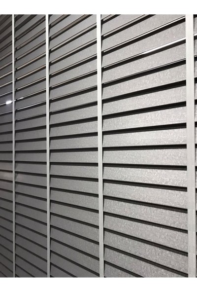 Techstorperde 25mm Antrasit Gri Polywood Ahşap Jaluzi Techstorperde 25mm Antrasit Gri Polywood Ahşap Jaluzi