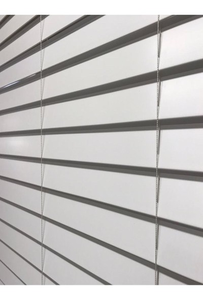 TechstorPerde 50mm Mat Beyaz Polywood Ahşap Jaluzi TechstorPerde 50mm Mat Beyaz Polywood Ahşap Jaluzi