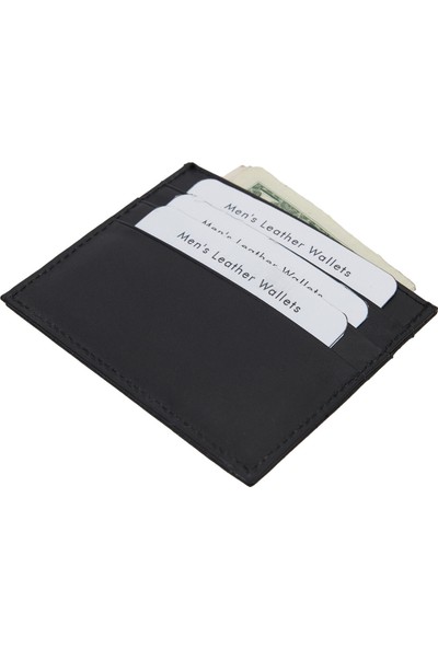 Royal Club De Polo Barcelona Erkek Siyah Deri Kartlık Cüzdan RPBB001701