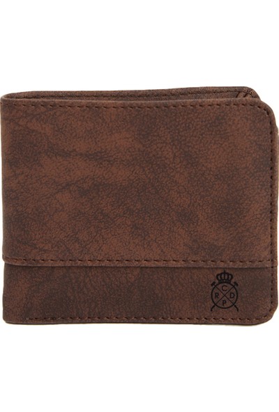 Royal Club De Polo Barcelona Erkek Kahverengi Deri Kartlık Cüzdan RPBB001201