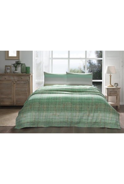 Özdilek Çift Kişilik Pike Takımı Yeşil Weave Özdilek Çift Kişilik Pike Takımı Yeşil Weave