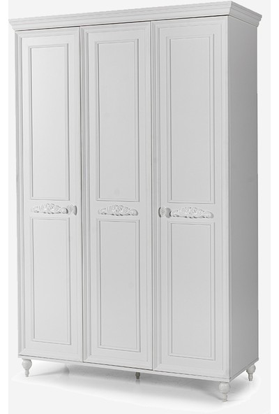 Bubu Home Palelegant Genç Odası Takımı Dolap + Karyola + Komodin + Şifonyer