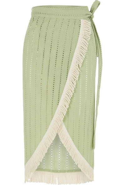 Love Is Limited Eteği Püsküllü Siyah Pareo