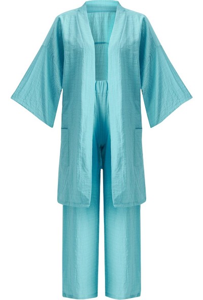 Love Is Limited Renkli Kimono Takım