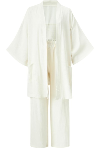 Love Is Limited Renkli Kimono Takım