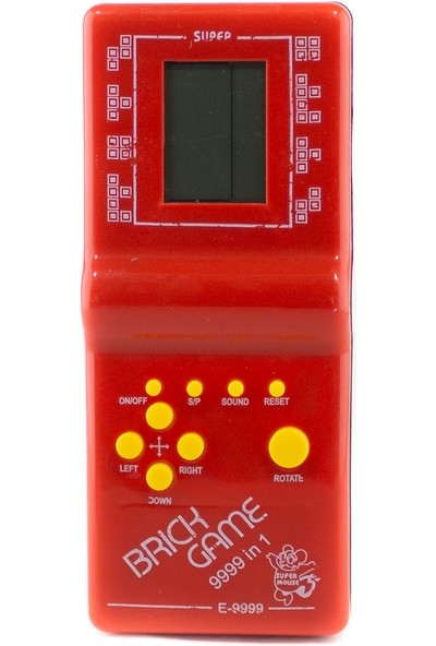Mix Oyuncak Nostaljik El Atarisi Tetris Kırmızı Mix Oyuncak Nostaljik El Atarisi Tetris Kırmızı