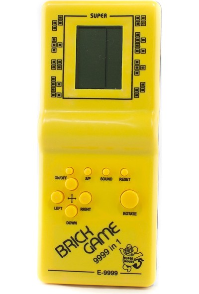 Mix Oyuncak Nostaljik El Atarisi Tetris Sarı Mix Oyuncak Nostaljik El Atarisi Tetris Sarı