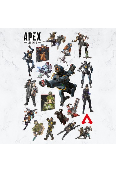 Apex Legends Sticker Paketi (20 Adet)