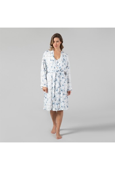 Chakra Graylen Sabahlık Gece Mavisi